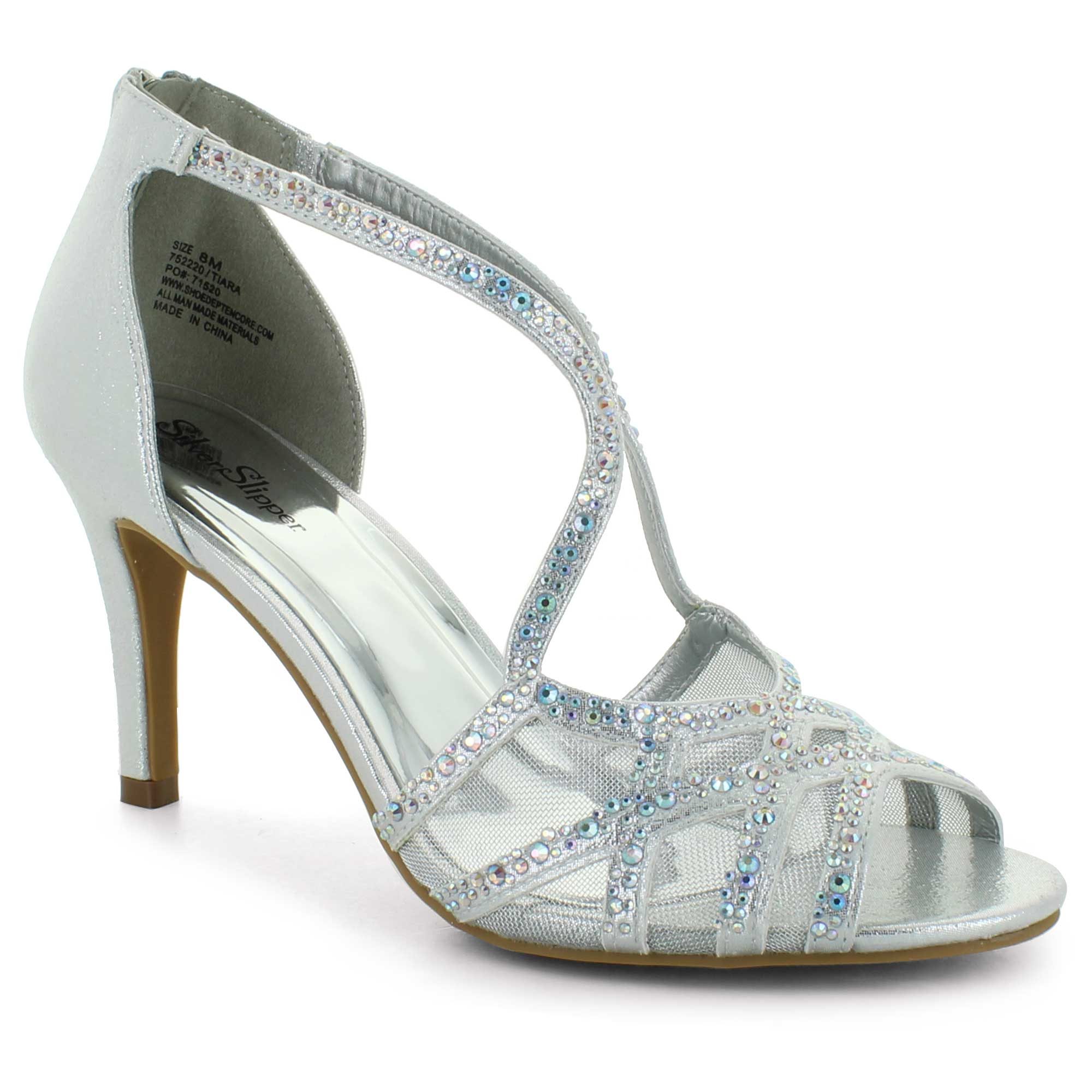 Silver Slipper | Shop Now at SHOE DEPT. ENCORE